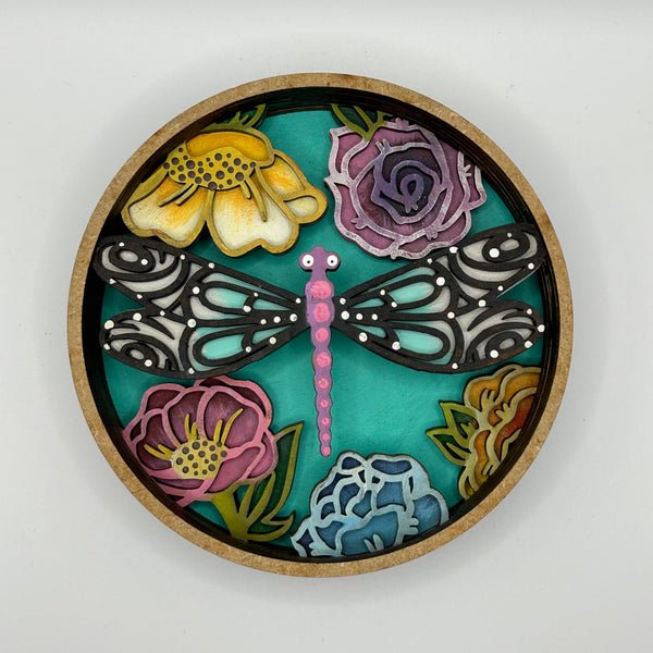 Dragonfly Shadow Box Kit - Our Little Makery