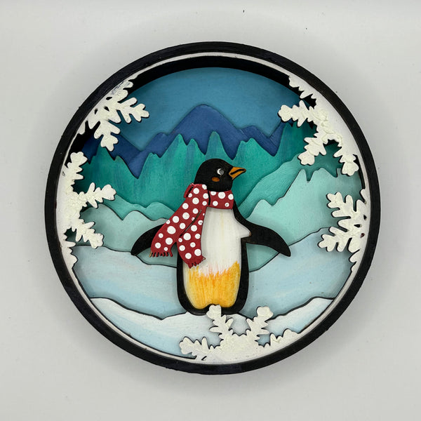 Penguin Shadow Box Kit - Our Little Makery